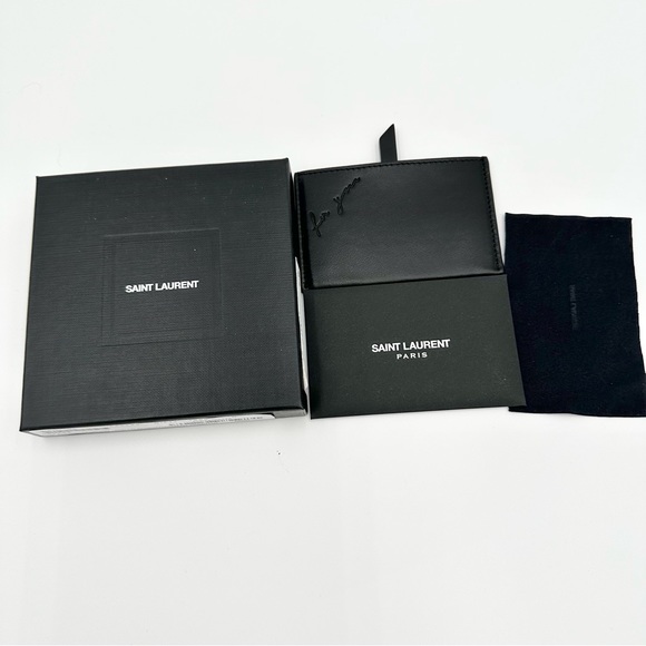 Saint Laurent | Other | New Ysl Mirror With Leather Case | Poshmark